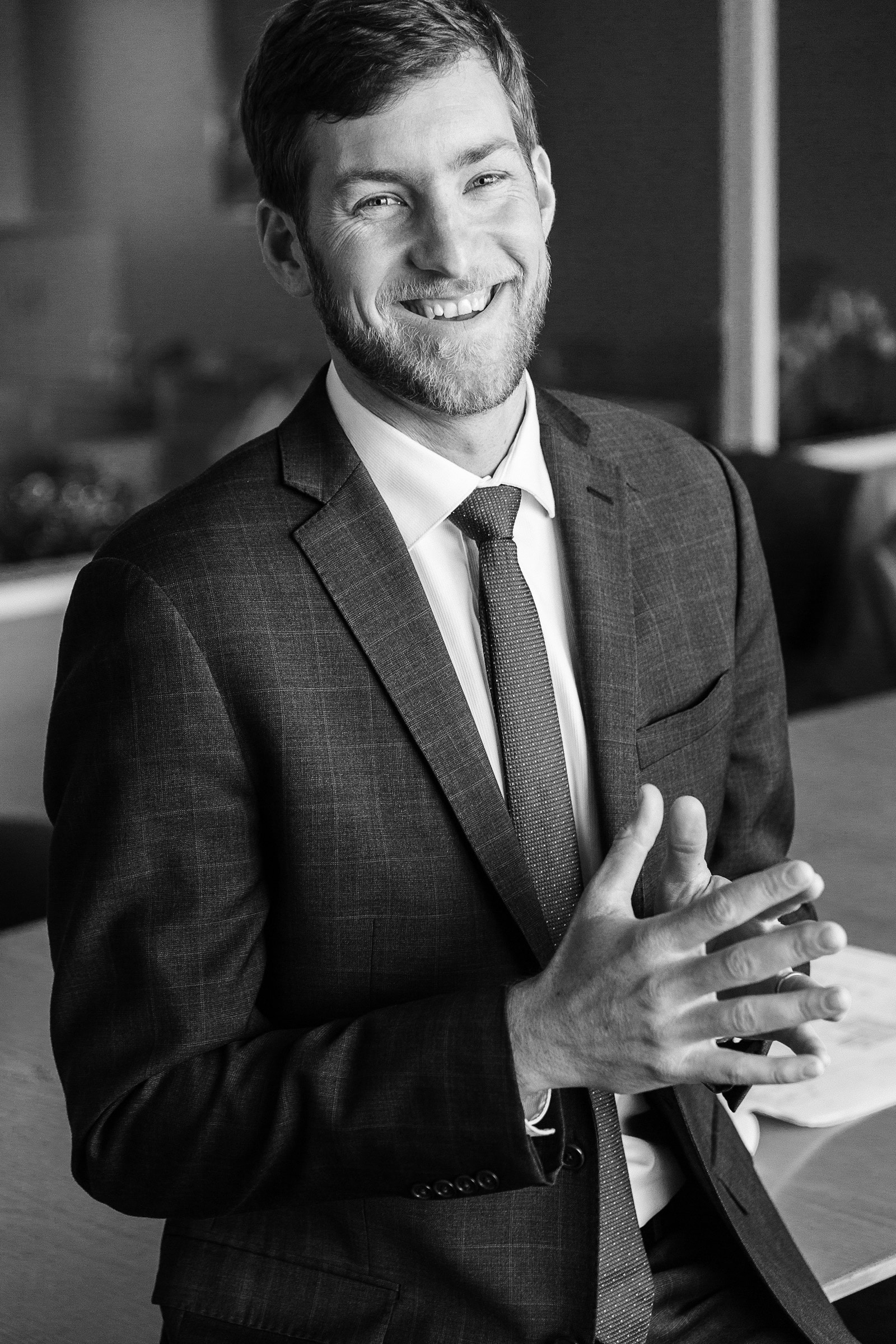Standing Tall: Liam Murphy is now a partner with Hayes Commercial Group ...